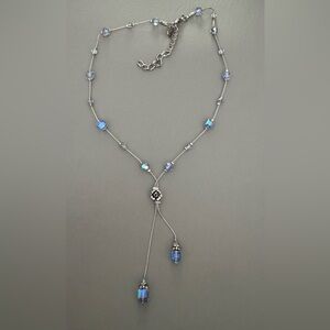 Dabby Reid | Jewelry | New Dabby Reid Blue Crystal Heidi Necklace ...